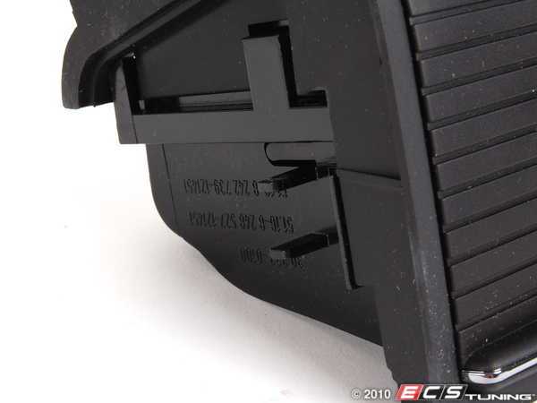 Genuine BMW - 51168268340 - E46 Rear Ashtray - Schwarz/Chrome (51-16-8 ...