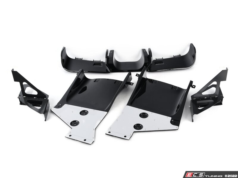 ECS - 51747330558GB - JCW GP2 Rear Center Diffuser Retrofit Kit - Gloss ...