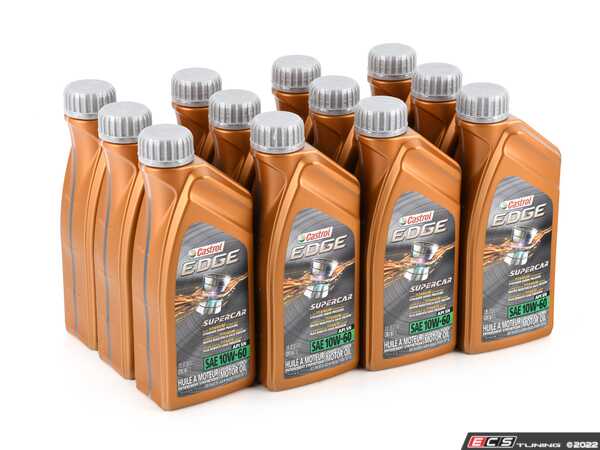 Castrol - 07510009420/12KT - Castrol Edge TWS Engine Oil 10w-60 - Case ...