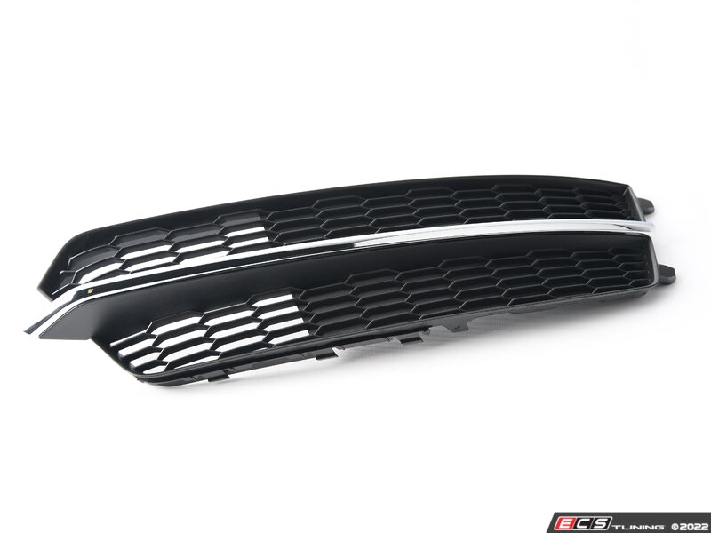 Genuine Volkswagen Audi - 4G0807648B9B9 - GRILL (4G0 807 648 B 9B9)