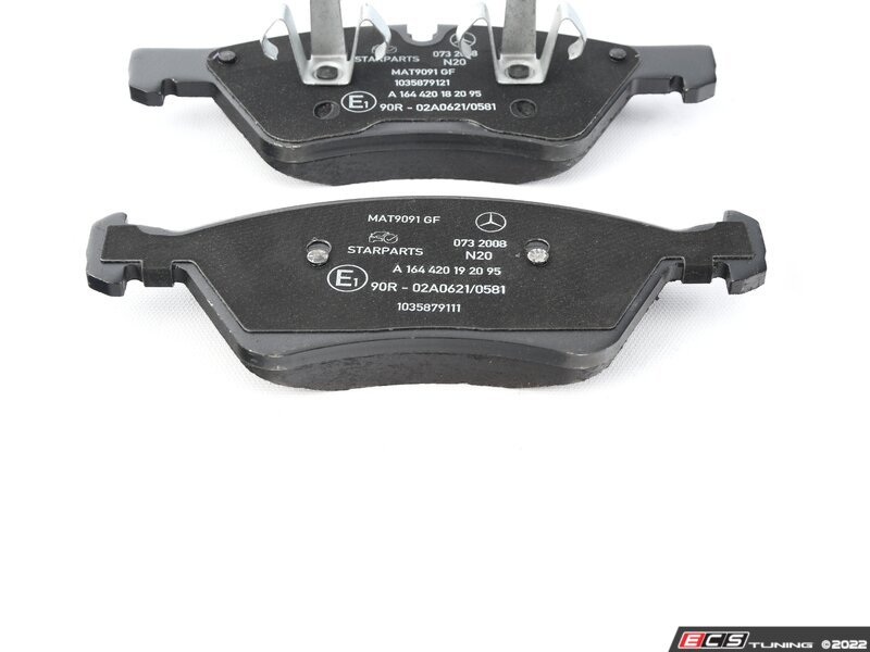 Genuine Mercedes Benz - 000420110590 - Front Brake Pad Set