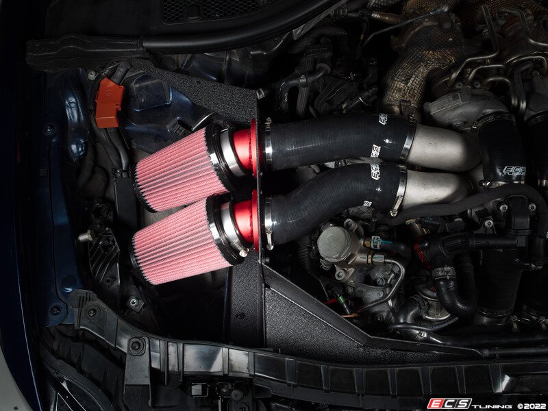 ECS - 017505LA01 - Audi C7 S6/S7 4.0T Kohlefaser Luft-Technik Intake System