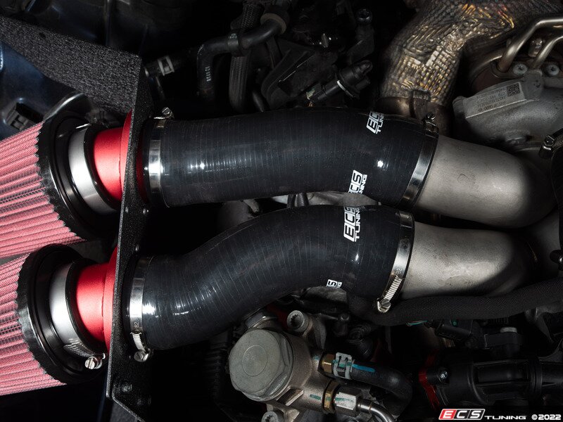 ECS - 017505LA01 - Audi C7 S6/S7 4.0T Kohlefaser Luft-Technik Intake System