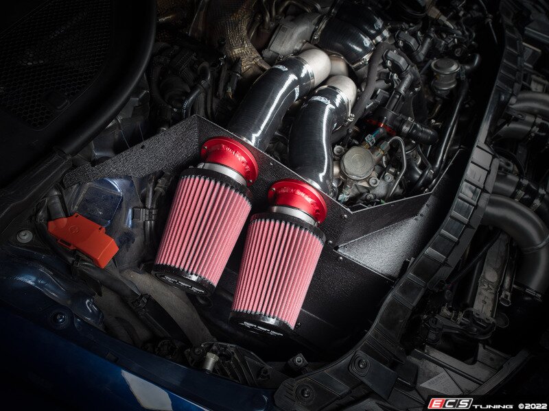 ECS - 017505LA01 - Audi C7 S6/S7 4.0T Kohlefaser Luft-Technik Intake System