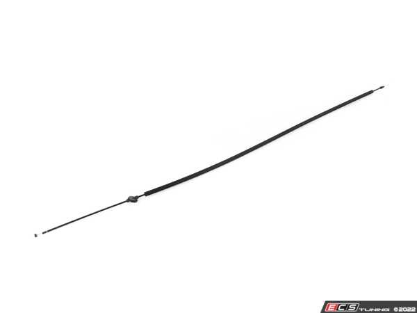 Genuine Volkswagen Audi - 8R1823535 - hood release cable - rear (8R1 ...