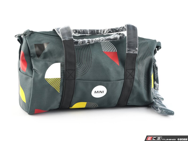 Genuine MINI - 80225A51685 - MINI Duffle Bag Graphic (80-22-5-A51-685)
