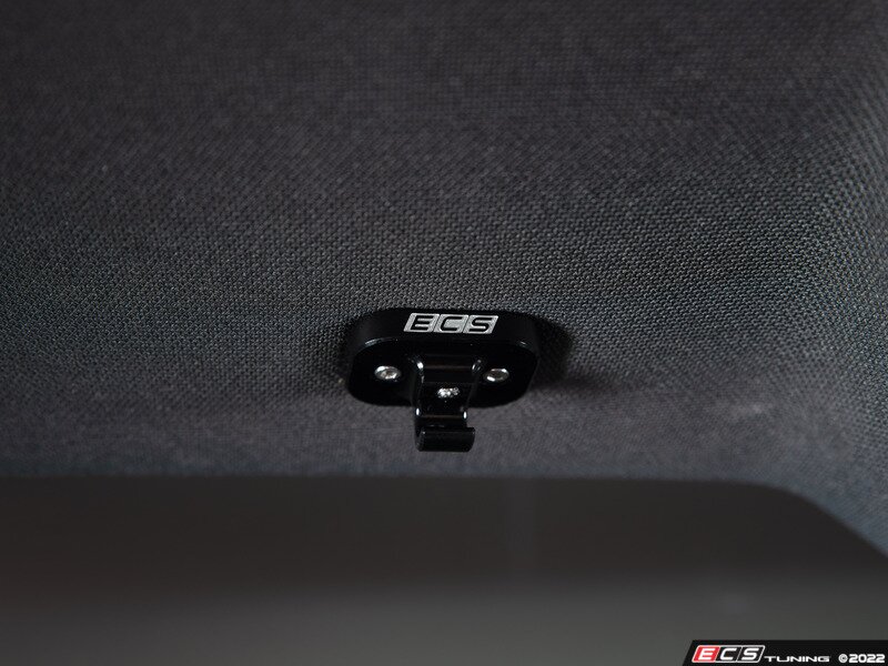 ECS - 017491laKT - ECS Billet Aluminum Sun Visor Clips - Pair