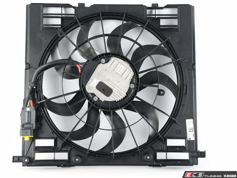 Genuine BMW - 17428487639 - FAN HOUSING WITH FAN (17-42-8-487-639)