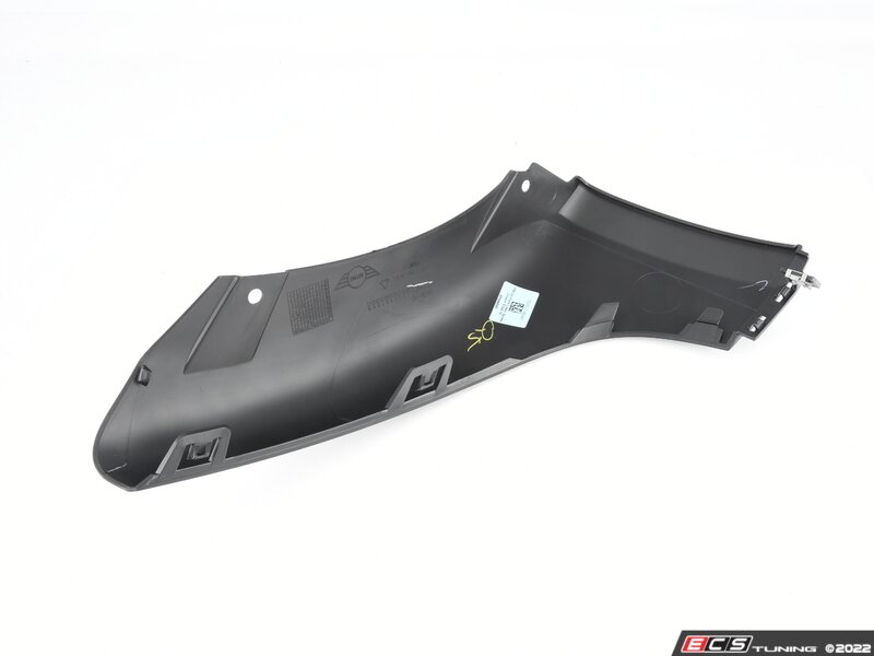 Genuine MINI - 51117337813 - BLACK BAND SPOILER, FRONT LE (51-11-7-337-813)