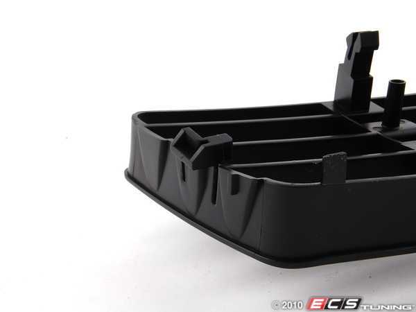 Genuine Volkswagen Audi - 4B0807683D3FZ - Lower Grille - Satin Black ...