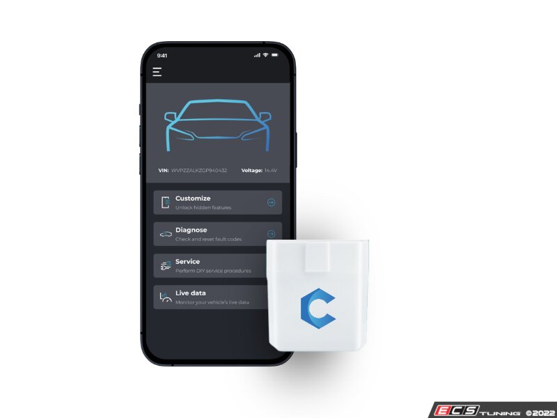Carista - COBD-BT24 - Carista Bluetooth OBD2 Adapter