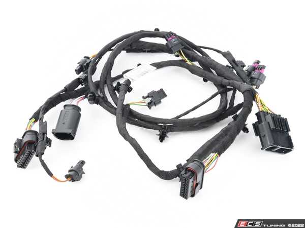 Genuine BMW - 61128717378 - SET OF CABLES, FRONT BUMPER (61-12-8-717-378)