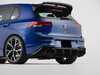 ECS - 033231la01KT - MK8 Golf R Rear Diffuser - Gloss Black