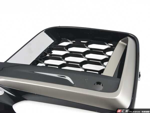 Genuine BMW - 51115A1ACA6 - GRID LATERAL RIGHT (51-11-5-A1A-CA6)