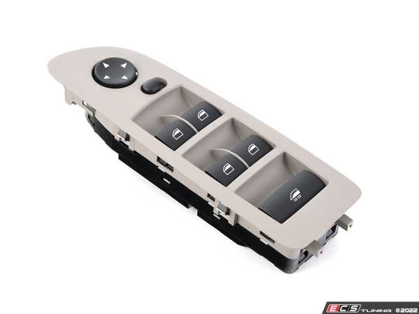 Genuine BMW - 61319217309 - Window Switch Panel - Left (61-31-9-217-309)