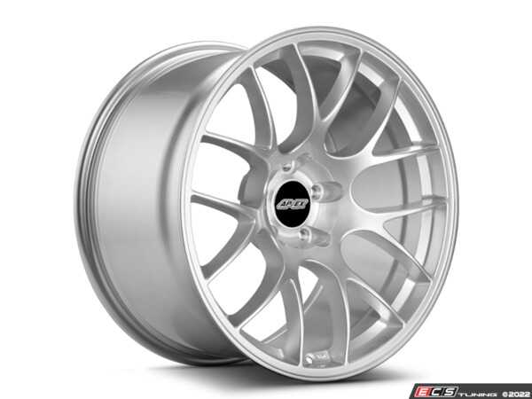 APEX Wheels - ec7189528qrsKT - 18" APEX EC-7 Square Wheel Set - Race Silver