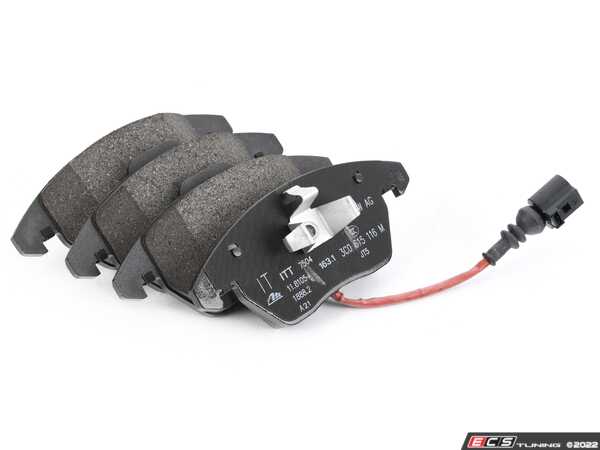 Genuine Volkswagen Audi - 3C0698151P - Front Brake Pad Set (3C0 698 151 P)