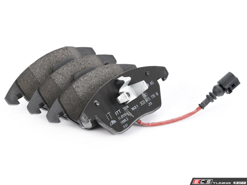 Genuine Volkswagen Audi - 3C0698151P - Front Brake Pad Set (3C0 698 151 P)