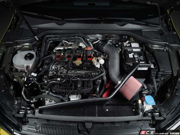 ECS - 015083LA7 - MK8 GTI Luft-Technik Intake System - With Aluminum ...