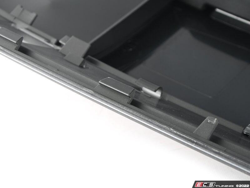 Genuine Volkswagen Audi - 8R0807434J1RR - Rear Valance - Satin Black ...