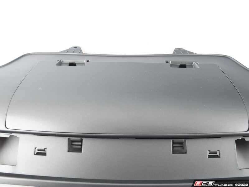 Genuine Volkswagen Audi - 8R0807434J1RR - Rear Valance - Satin Black ...
