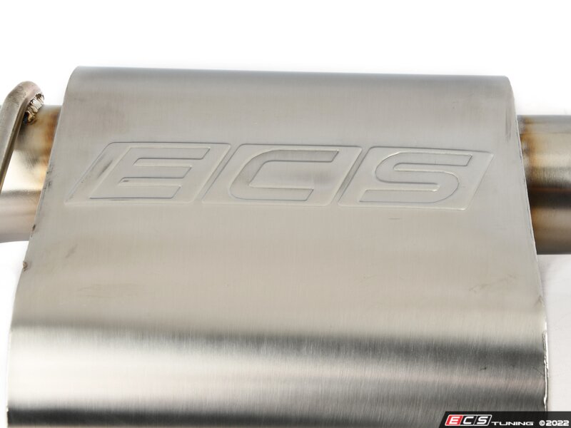 ECS - 013937LA03 - B7 VW Passat 1.8T Performance Cat Back Exhaust System