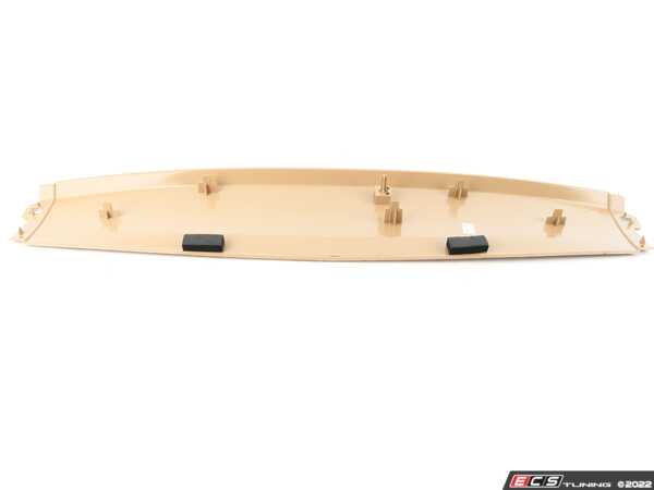 Genuine BMW - 51497172122 - Upper Trunk Lid Trim Panel - Savannabeige ...