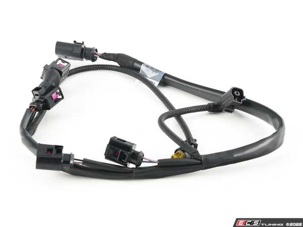 Genuine Volkswagen Audi - 06E971627S - Fuel Injector Harness - Left ...