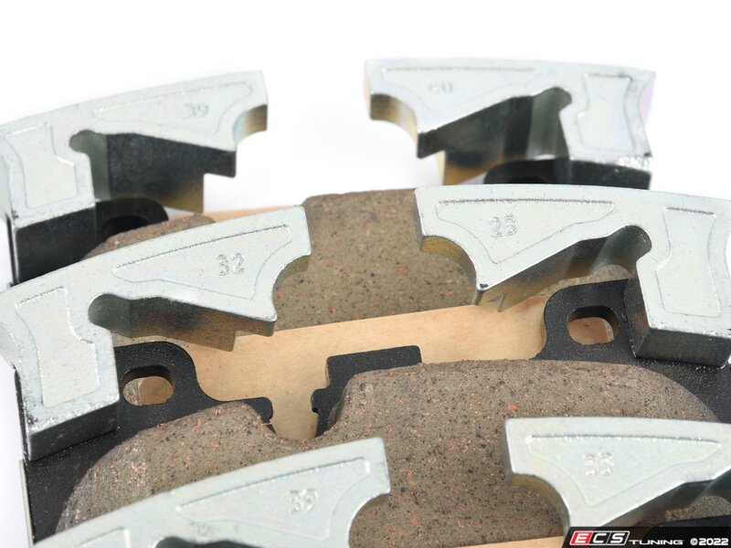 Genuine BMW - 34116888458 - Repair Kit - Brake Pads Asbestos-Free (34 ...