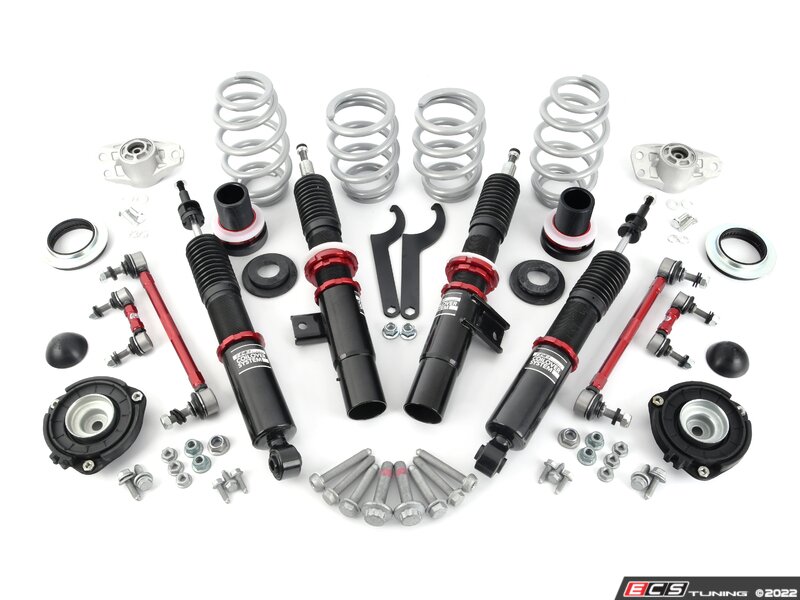 ECS - MK5 R32/MK6 Golf R, JSW, B6/CC - Adjustable Damping Coilover ...