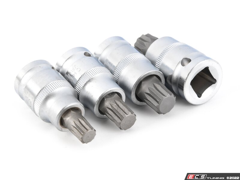 Schwaben - hbs-1254-m10-m16 - Triple Square Socket Kit - 4 Pieces