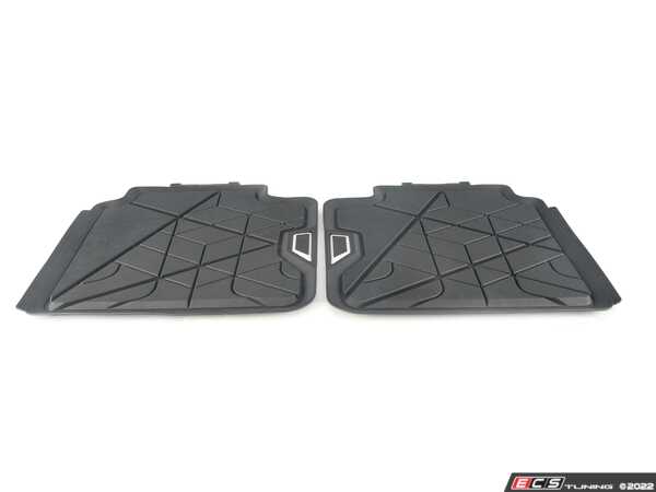 Genuine BMW - 51475A56C43 - FLOOR MATS, ALL-WEATHER, REA (51-47-5-A56-C43)