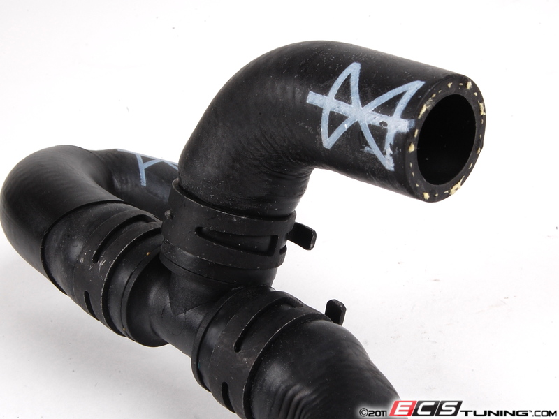 Genuine Volkswagen Audi - 1J0121086AF - Coolant Hose (1J0 121 086 AF)