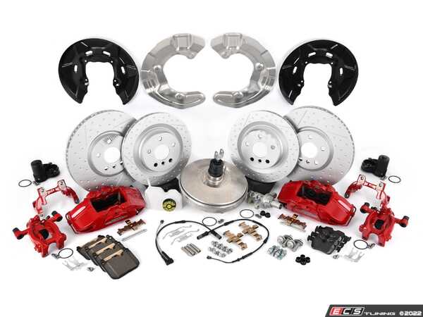 Genuine MINI - 34112360181 - JCW 4 Piston Sport Brake Kit Retrofit ...