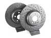 ECS - 34208853554-XS - Rear V5 Drilled & Slotted Brake Rotors - Set ...