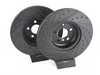 ECS - 34208853554-XS - Rear V5 Drilled & Slotted Brake Rotors - Set ...