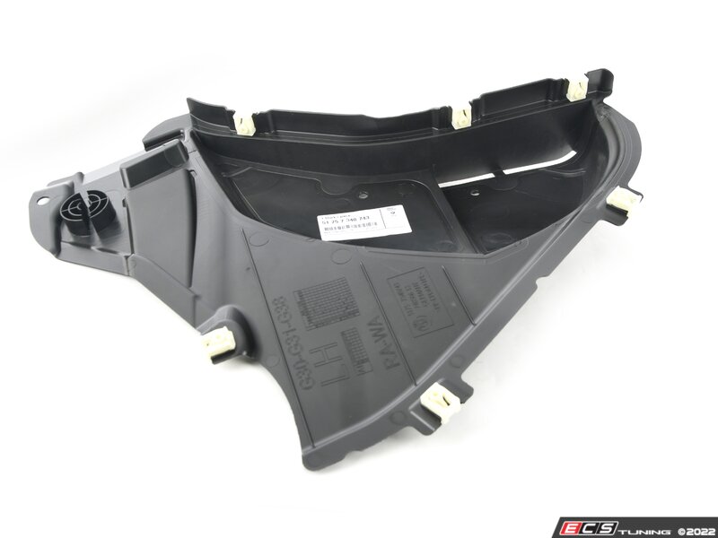 Genuine BMW - 51757340743 - COVER, BOTTOM LEFT (51-75-7-340-743)