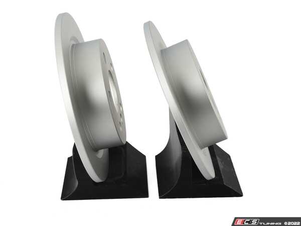 ECS - 34216799383-P - Rear V5 Plain Brake Rotors - Set (259x10)