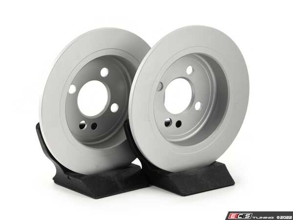 ECS - 34216774987-P - Rear V5 Plain Brake Rotors - Set (259x10)