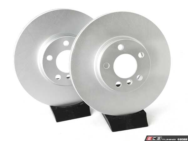 ECS - 34116886478-P - Front V5 Plain Brake Rotors - Set (332x30)