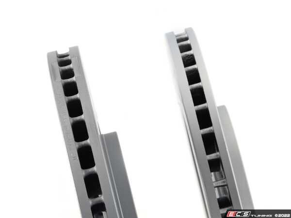 ECS - 34106864133-DS - Front V5 Dimpled & Slotted Brake Rotors - Set ...