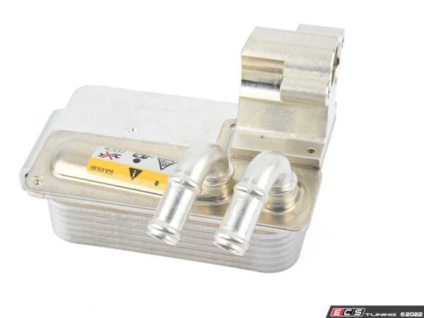 Genuine Volkswagen Audi - 4G0317021AR - OIL COOLER (4G0 317 021 AR)
