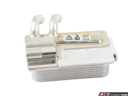 Genuine Volkswagen Audi - 4G0317021AR - OIL COOLER (4G0 317 021 AR)