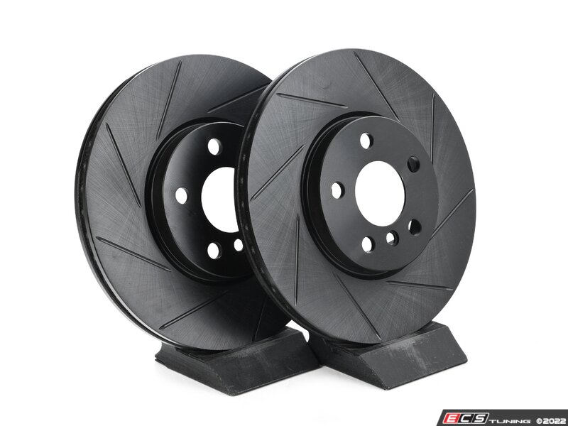ECS - 34116799351-S - Front V5 Slotted Brake Rotors - Set (307x24)