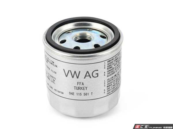 Genuine Volkswagen Audi - 04E115561T - Oil Filter - Priced Each (04E ...