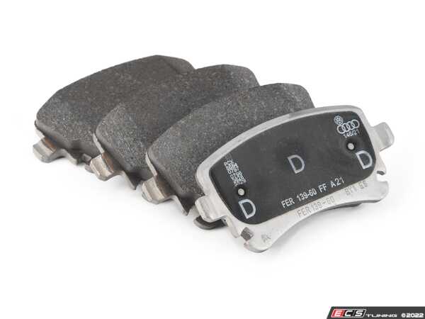 Genuine Volkswagen Audi - 4B3698451a - Rear Brake Pad Set (4B3 698 451 a)