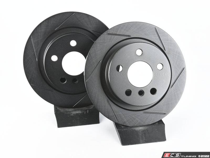 ECS - 34216799367-S - Rear V5 Slotted Brake Rotors - Set (280x10)