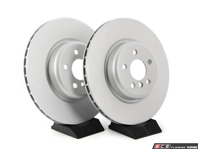 ECS - 34208853554-P - Rear V5 Plain Brake Rotors - Set (345x24)