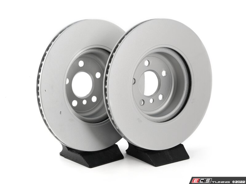 ECS - 34208853554-P - Rear V5 Plain Brake Rotors - Set (345x24)