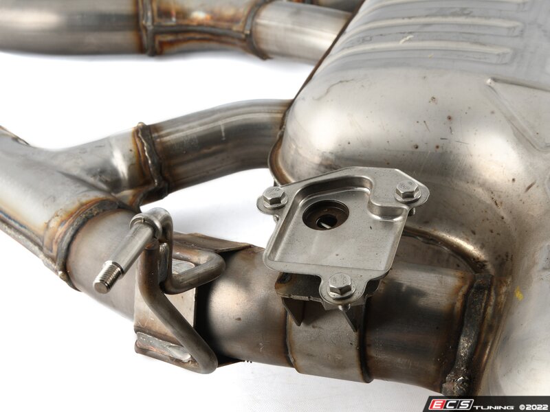 Genuine BMW - 18307854736 - Rear Muffler With Exhaust Flap (18-30-7-854 ...